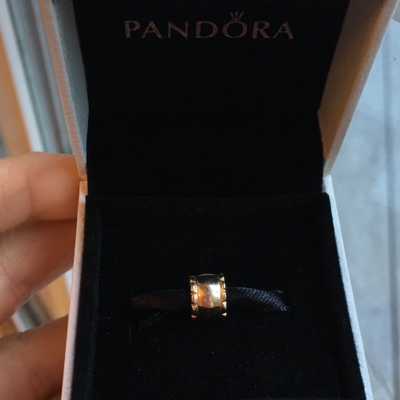 Pandora | Jewelry | Authentic Retired 4k Yellow Gold Pandora 75256 ...